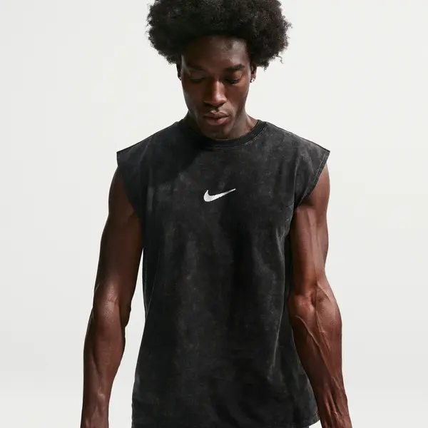 Nike Sleeveless Training T-shirt - Black