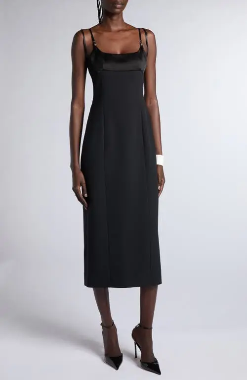 TOM FORD Silk And Wool Cady Cocktail Dress - Black
