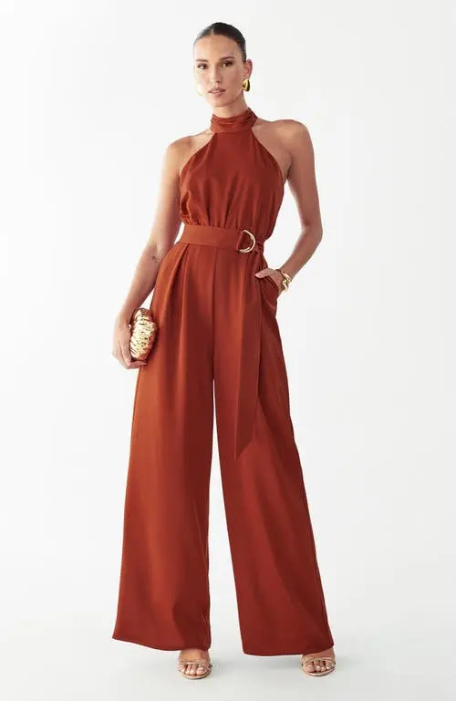 BWLDR Crest Jumpsuit - Copper
