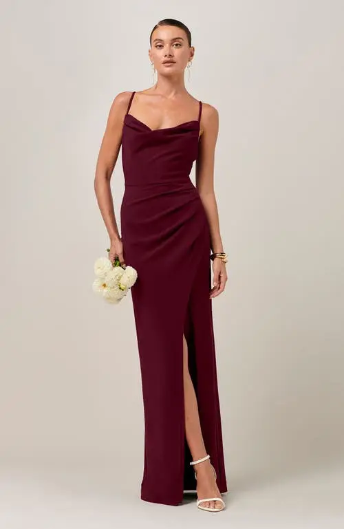 BWLDR Gemma Dress - Burgundy