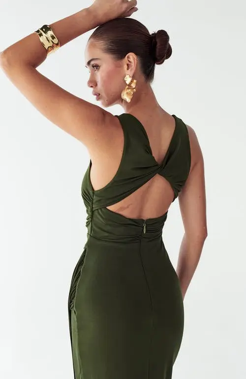 BWLDR Fallen Maxi Dress - Khaki