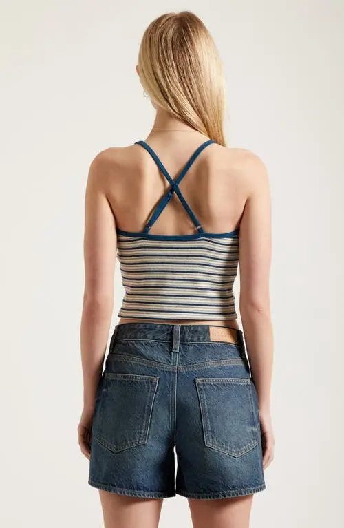 PACSUN Sophie Mid-rise Denim Mom Shorts