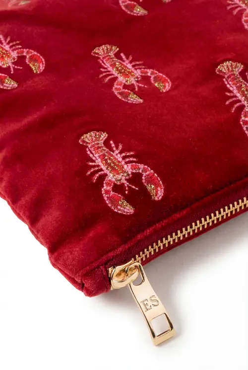 ELIZABETH SCARLETT Lobster Everyday Pouch