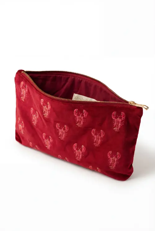 ELIZABETH SCARLETT Lobster Everyday Pouch