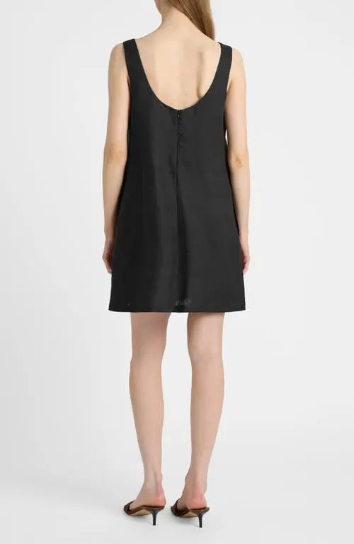 Santorelli Jaclyn Sleeveless Shift Dress