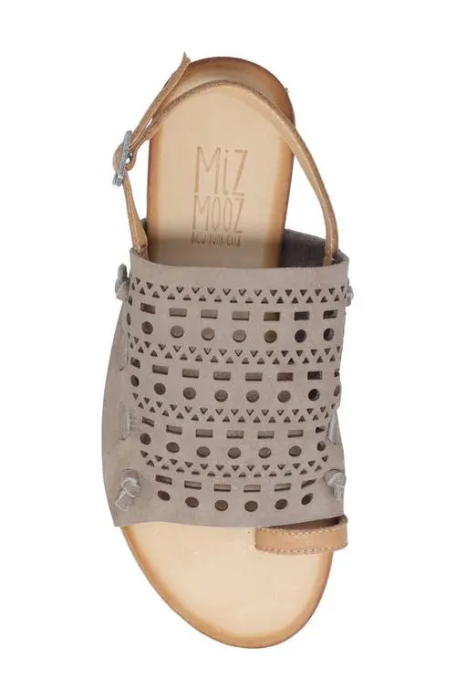 Miz Mooz Ryze Leather Sandals - Taupe