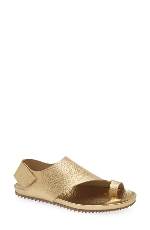 PEDRO GARCIA Valisa Slingback Sandal - Gold Cervo