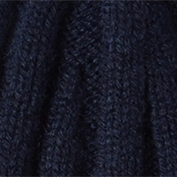 Brunello Cucinelli Cashmere Ribbed Beanie - Blue