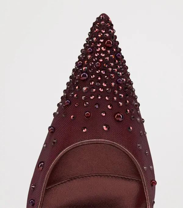 CHRISTIAN LOUBOUTIN Miss Z Degrastrass Perla Pumps - Pink