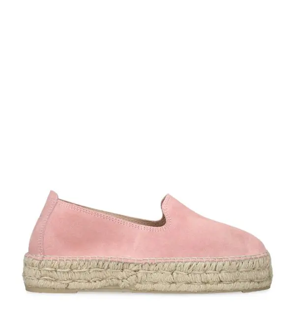 Manebí Suede Espadrilles - Pink