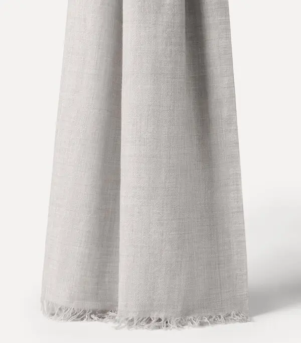 Brunello Cucinelli Cashmere-silk Scarf - Grey