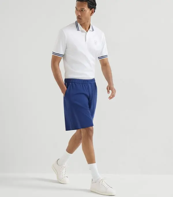 Brunello Cucinelli Cotton Crest Shorts