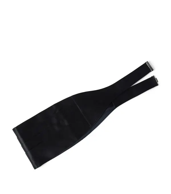 Brunello Cucinelli Cotton-silk Cummerbund - Black