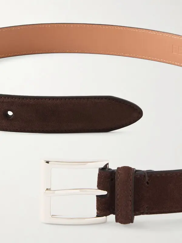 BEAMS 3cm Suede Belt
