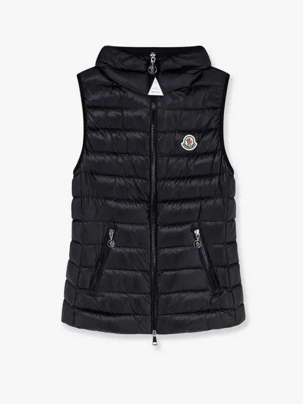 Moncler Glygosse Sleeveless Down Jacket - Black