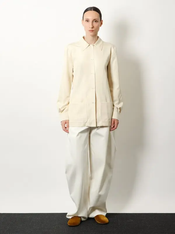 THE ROW Lucetta Silk Shirt