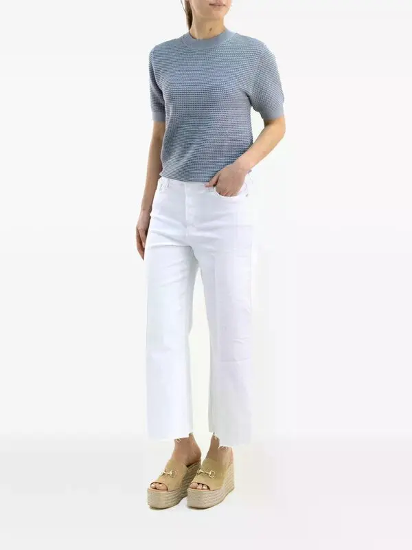 P.a.r.o.s.h Textured Short-sleeve Sweater