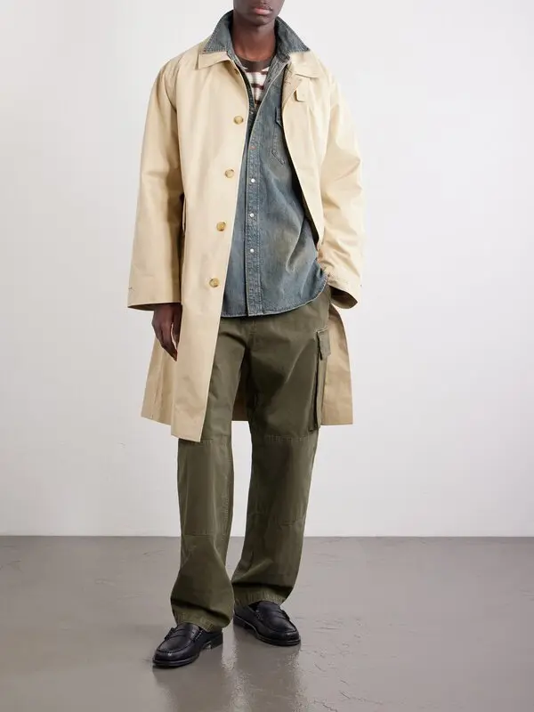 BEAMS Western Double Dye Denim Shirt