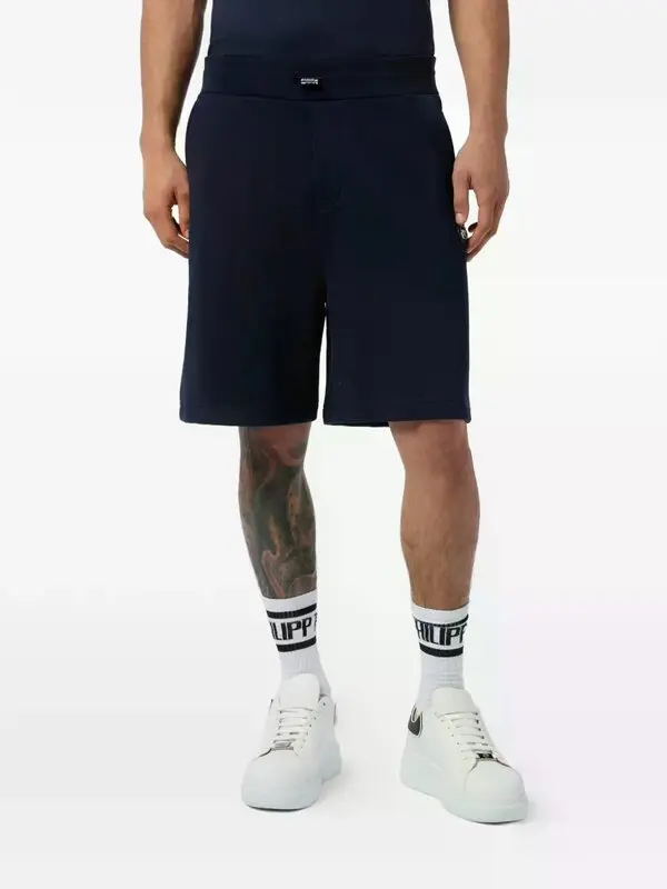 Philipp Plein Logo-patch Track Shorts