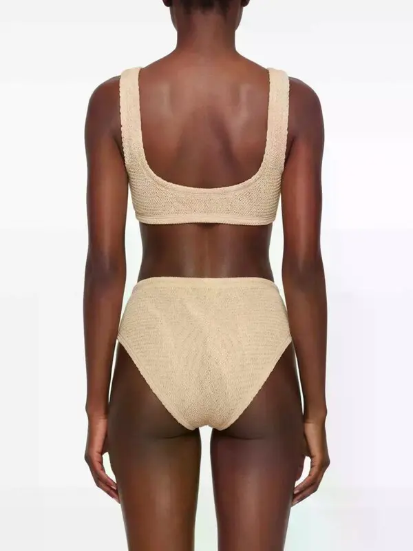 PARAMIDONNA Irina High-waist Two-piece Swimsuit - Neutrals