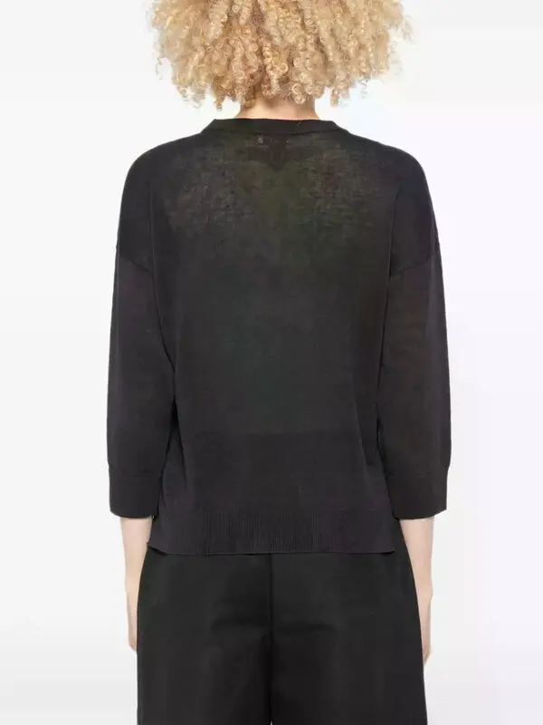 Peserico Embellished Crew Neck Sweater