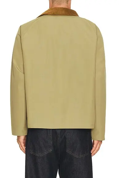 Barbour Reversible Jacket - Bleached Olive