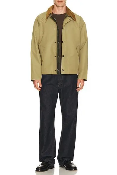 Barbour Reversible Jacket - Bleached Olive