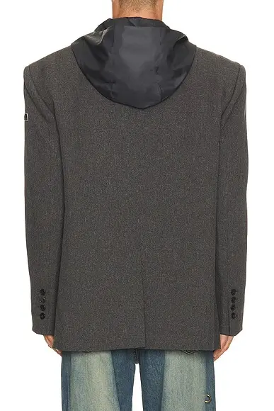 We11Done Hood Detachable Blazer