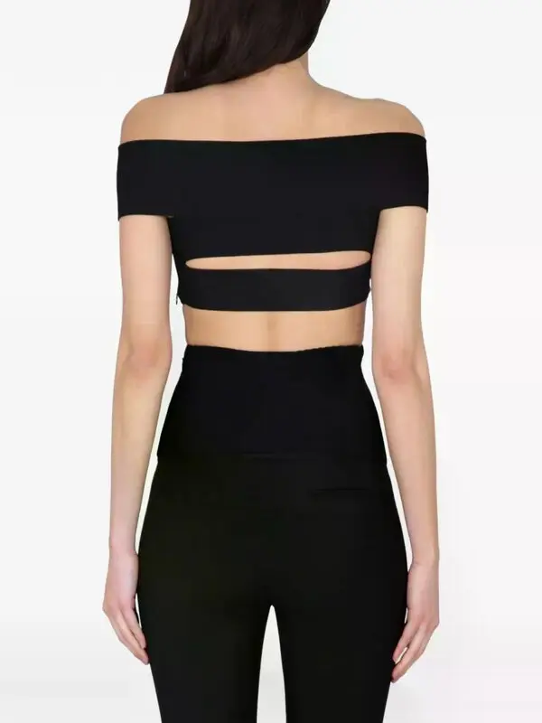 Alexander McQueen Off-shoulder Top