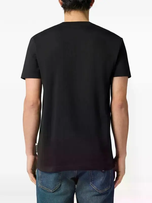 Philipp Plein Round Neck Teddy Patch T-shirt