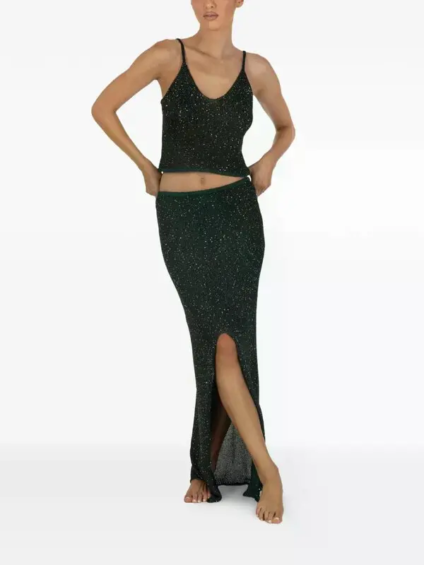 PARAMIDONNA Bruna Sequin Top - Black