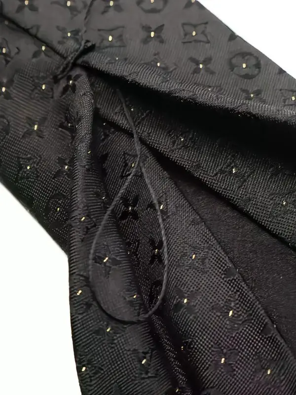 LOUIS VUITTON 2022 Monogram Jacquard Tie