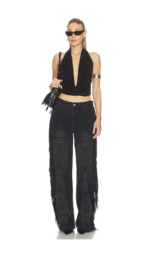 Joe's Jeans X Weworewhat Margaux Halter Top
