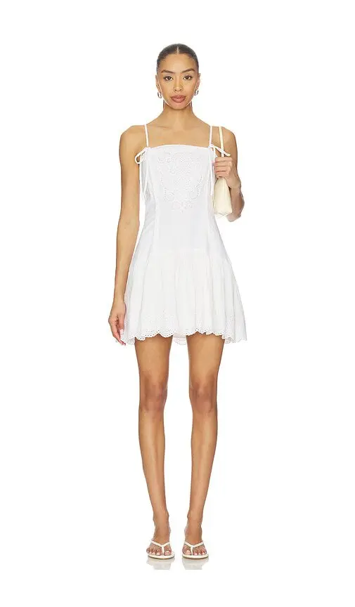 Joe's Jeans X Weworewhat The Destynee Mini Dress - White