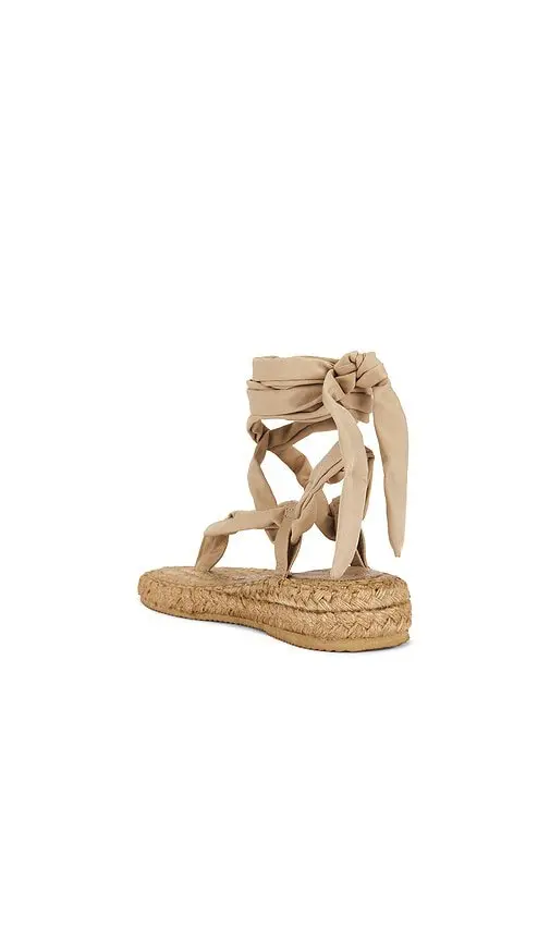 NORA LOZZA Strappy Espadrille Sandal