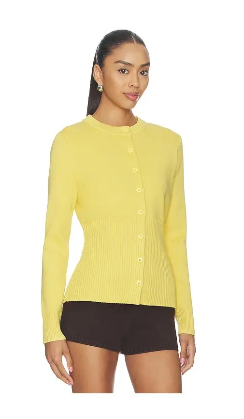 ALIGNE Ruby Knitted Cardigan - Butter