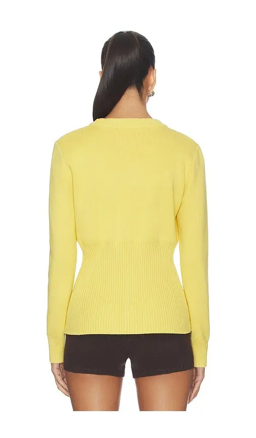 ALIGNE Ruby Knitted Cardigan - Butter