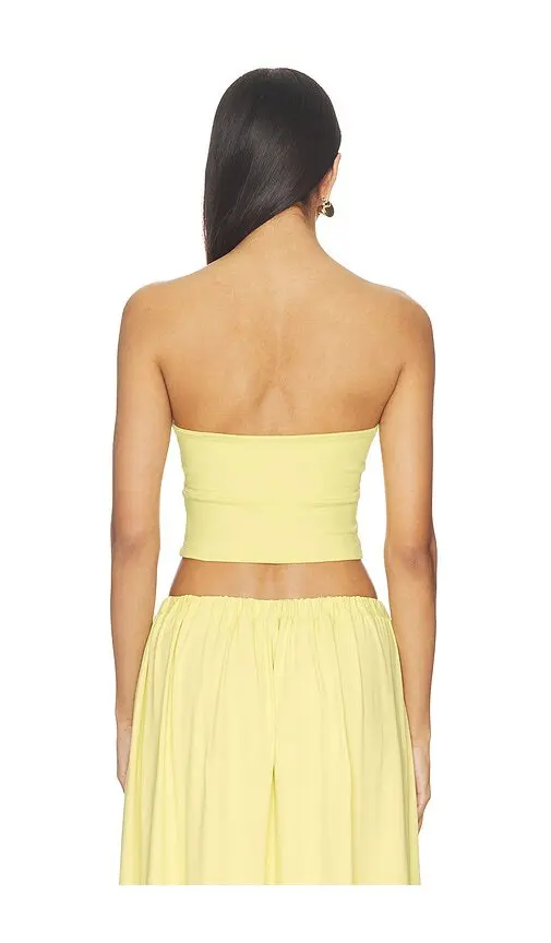 Susana Monaco V Wire Pleated Crop Tube