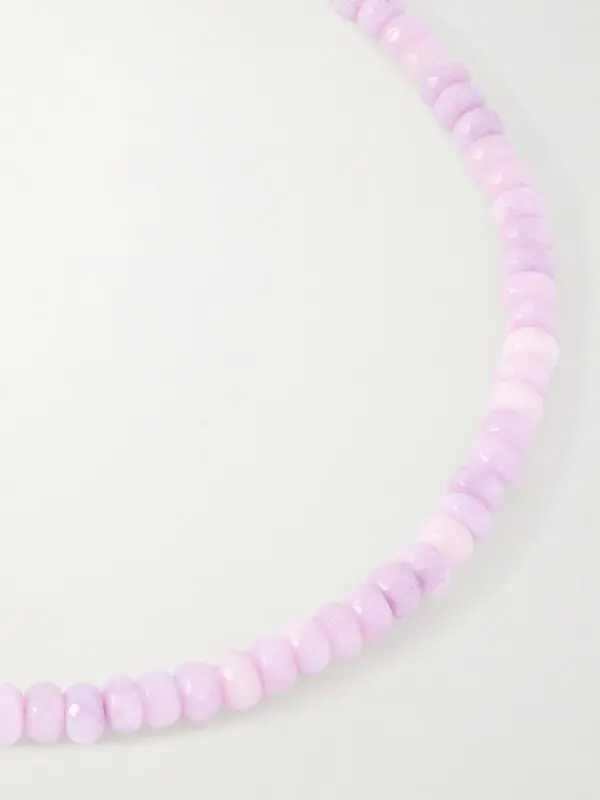 JENNIFER BEHR Rora Jade Necklace - Purple