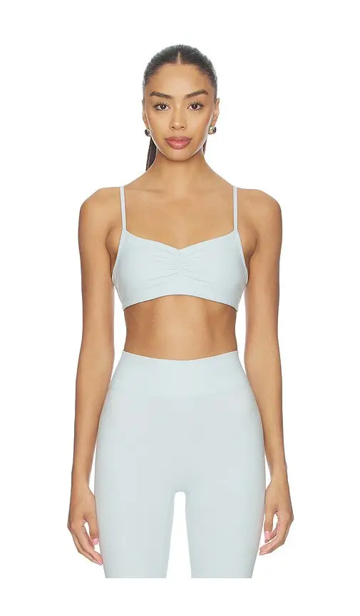 437 The Ballet Bralette In Baby Blue - Ice Blue
