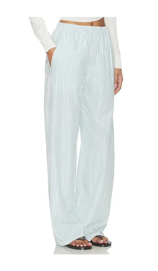 LESET Yoshi Stripe Wide Leg Pant