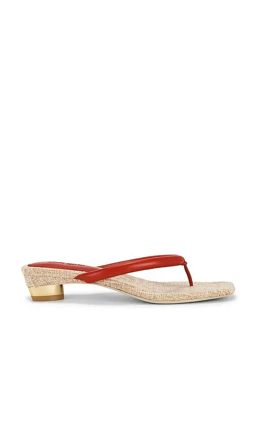 Cult Gaia Sierra Sandal - Vermillion