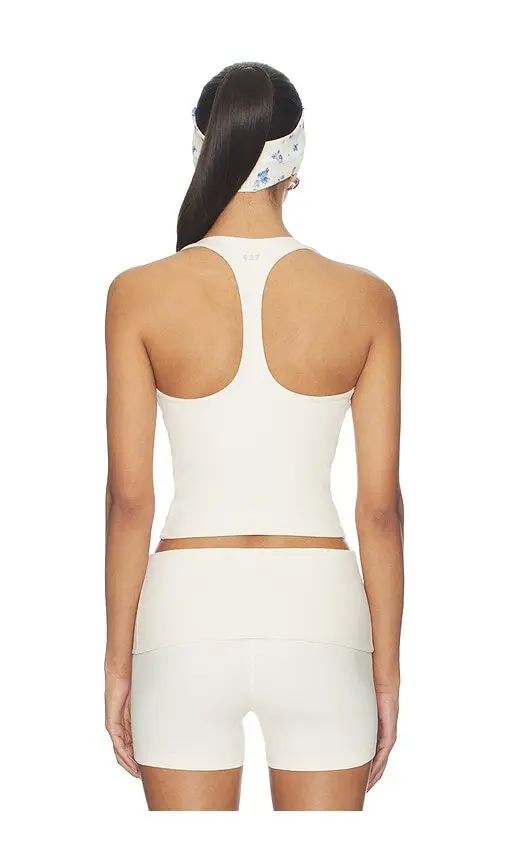 437 The Contour Tank Top - Cream
