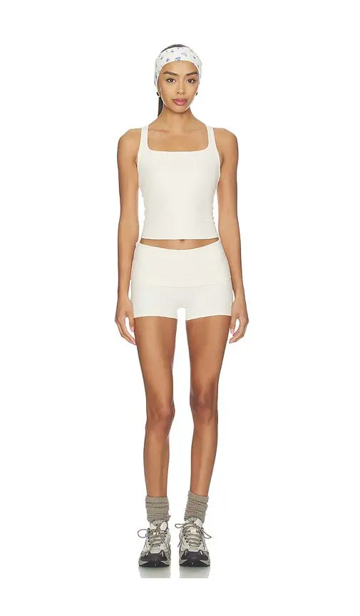 437 The Contour Tank Top - Cream