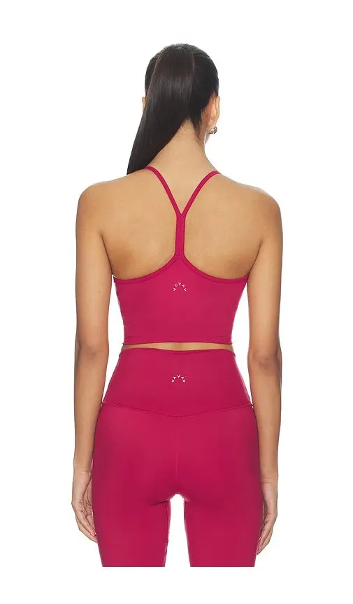 Varley Freesoft Harley Bralette In Burgundy - Rich Raspberry