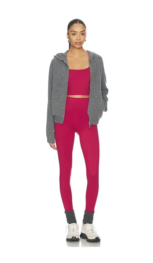 Varley Freesoft Harley Bralette In Burgundy - Rich Raspberry