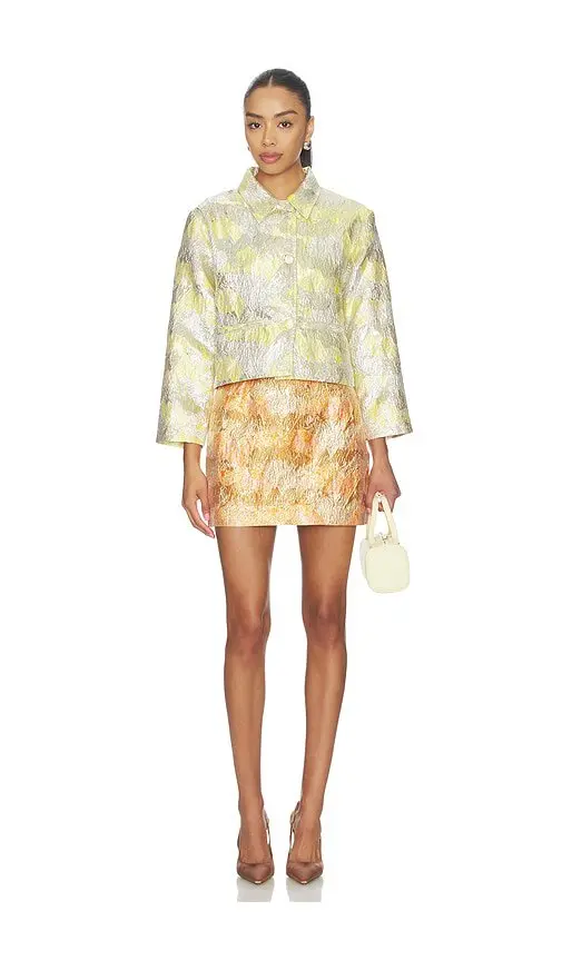 Renggli Brocade Cropped Jacket