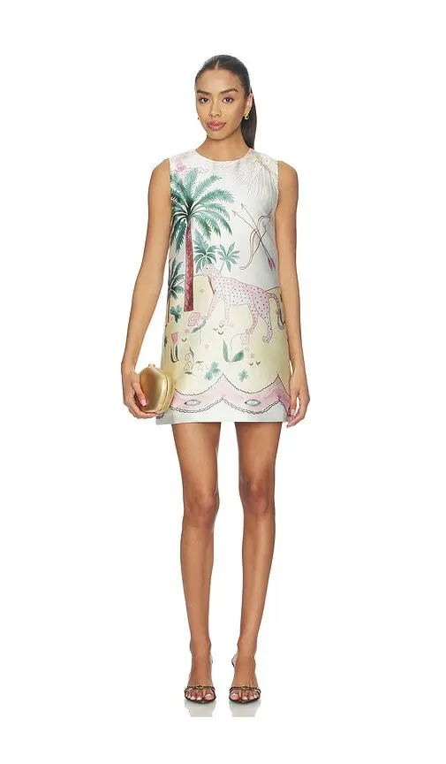ROAME. Roame Sofia Mini Dress Printed Satin