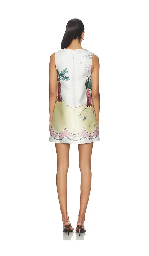 ROAME. Roame Sofia Mini Dress Printed Satin
