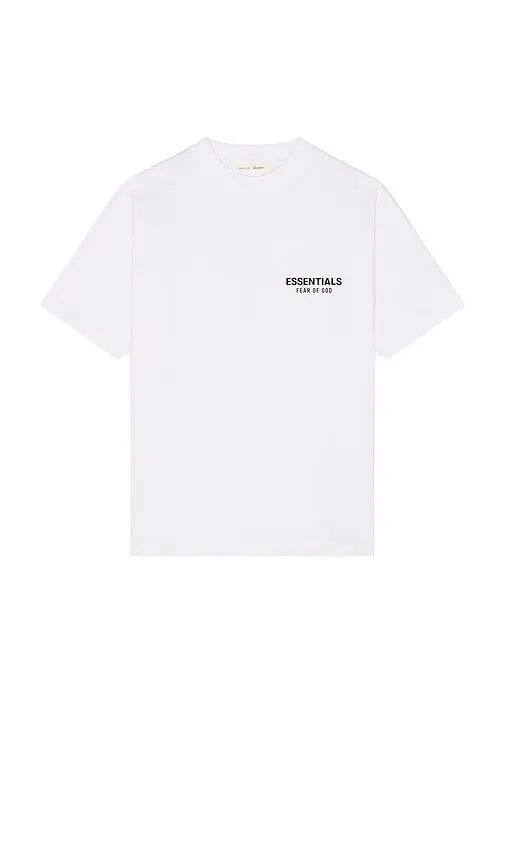 Fear Of God Classic Fit T-shirt In White - Bright White